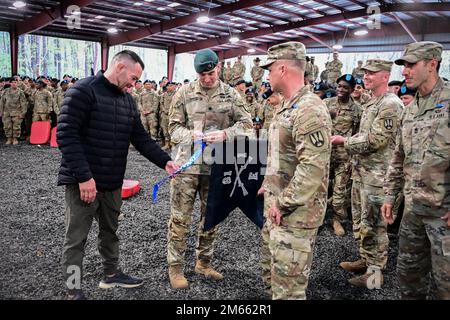 Lt. Col. Daniel Hayes, commander of 4th Battalion, 39th Infantry ...