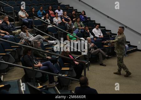 Col. Manuel F. Ramirez, Fort Stewart Garrison Commander, shakes the ...
