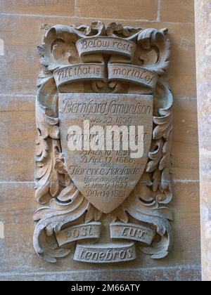 The Samuelson Mausoleum,Ockham Manor, Ockham Lane, Cobham, UK Stock ...