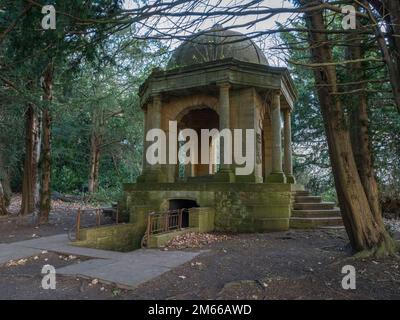 The Samuelson Mausoleum,Ockham Manor, Ockham Lane, Cobham, UK Stock ...