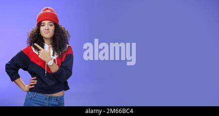 Girl feleing sad missing good chance, such shame. Portrait of ...