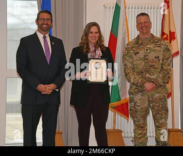 Michael S. Amarosa, USAG Rheinland Pfalz Deputy Garrison Commander, and ...