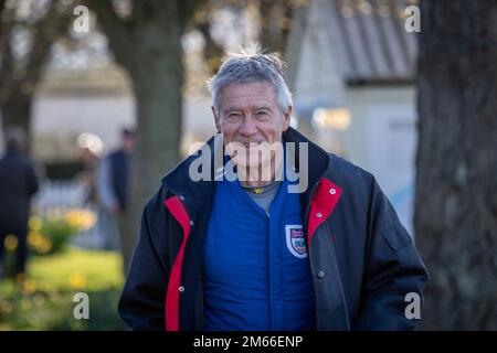 Racing driver and TV presenter, Tiff Needell, driving his restored ...