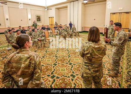 U.S. Air Force Capt. Roger Tremblay, Flight Commander, 690th Cyberspace ...
