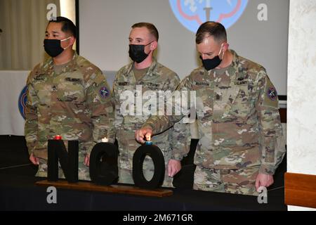 U.S. Army 1st Sgt. Mathew Wilkerson with 207th Military Intelligence ...