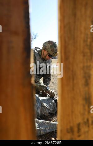 Sgt. Nathanial Hersil, a Soldier with Battery B, 1st Battalion, 120th ...