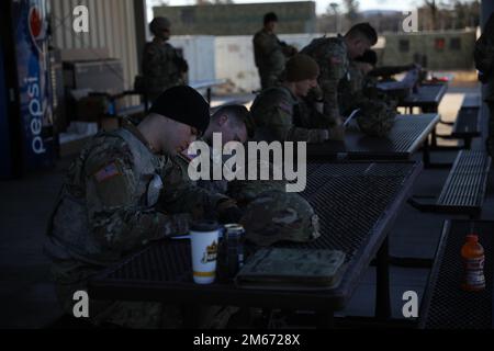 Soldiers who will be competing in the Best Squad Competition layout ...