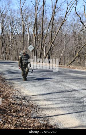 Spc. Joshua Kleinhans, a Soldier from Battery B, 1st Battalion, 121st ...