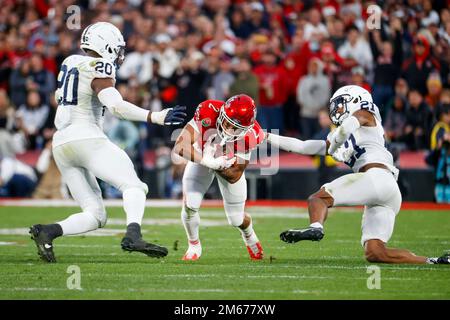 Penn State defensive back Kevin Winston Jr. speaks during a press ...