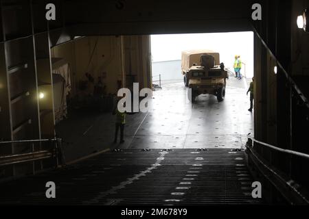 After completion of Balikatan 2022, all military vehicles from the Army ...