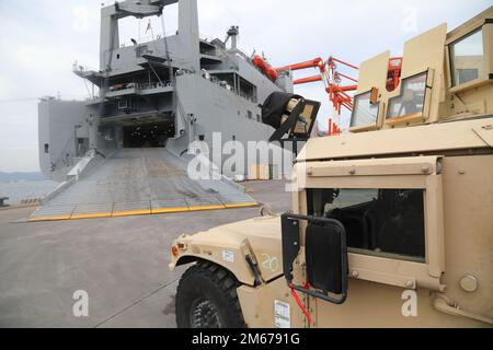 After completion of Balikatan 2022, all military vehicles from the Army ...