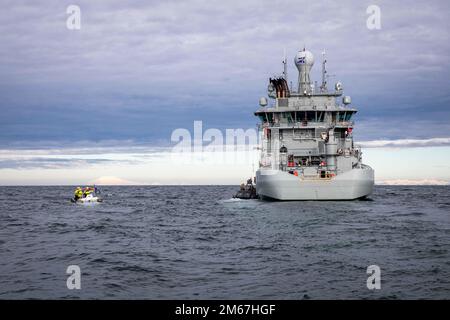 Icelandic Coast Guard offshore patrol vessel Thor alongside in ...