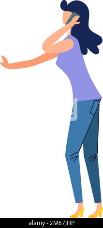 Girl faceless cartoon in black and white Stock Vector Image & Art - Alamy