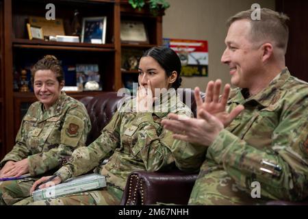 From the left, Col. Daniel Voorhies, 341st Missile Wing vice wing ...