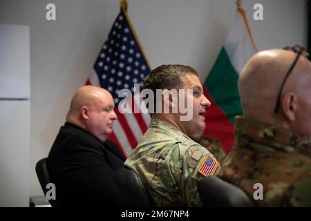 Mr. James Adamski, deputy garrison manager, Novo Selo Training Area ...