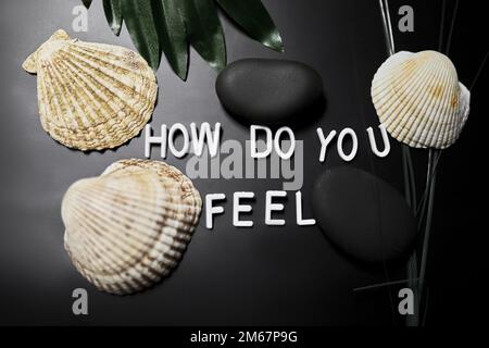 How Do You Feel reminder to check in with yourself be present smooth ...