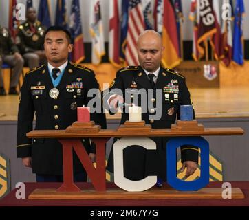 Newly promoted Sgt. 1st Class Lavasia Taylor, the training ...