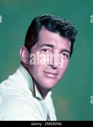 A color portrait of the singer Dean Martin pictured in Los Angeles in ...