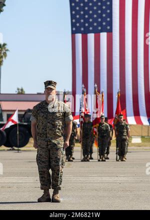 U.S. Marine Lt. Col. Eric Malinowski, the commanding officer of Combat ...