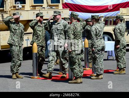 CORONADO, Calif. (April 15, 2022) Capt. Patrick Brown, the outgoing ...