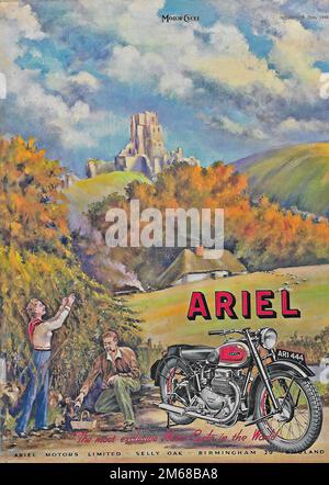 Ariel - Vintage Motorcycle Advertising Stock Photo - Alamy