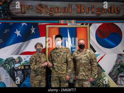 U.S. Army Col. Karen L. Meeker, The Eighth Army Command Chaplain, and ...
