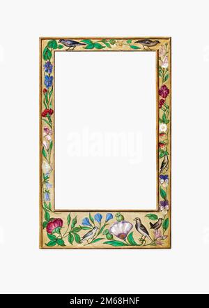 Illustration blank floral frame border. Vector Stock Vector Image & Art ...