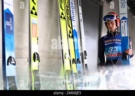 Innsbruck, Austria. 03rd Jan, 2023. Nordic skiing/ski jumping: Four ...