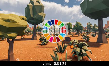 Graphic resources for sustainable development goals biodiversity a ...