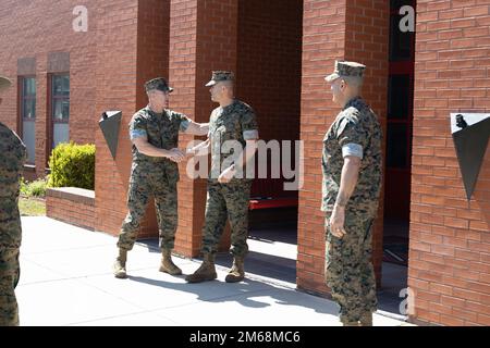 Col. Bradley Ward, Recruit Training Regiment Commanding Officer ...