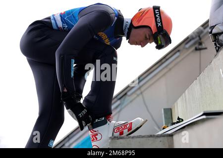 Innsbruck, Austria. 03rd Jan, 2023. Nordic skiing/ski jumping: Four ...