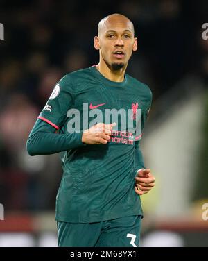 London, UK. 02nd Jan, 2023. 02 Jan 2023 - Brentford v Liverpool ...