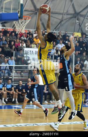 PalaBarbuto, Scafati (SA), Italy, January 02, 2023, Logan David kile ...