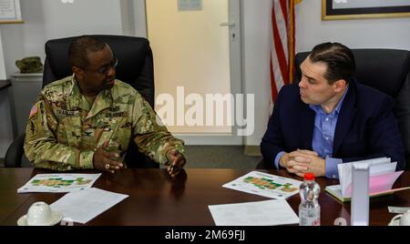 U.S. Army Col. Kendrick Traylor, commander of Area Support Group-Black ...