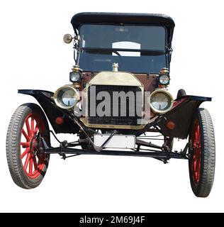 ANTIQUE RED FORD MODEL T ROADSTER Stock Photo - Alamy