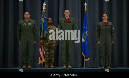 Col. Matthew McDaniel, 2nd Operations Group commander, and Lt. Col ...
