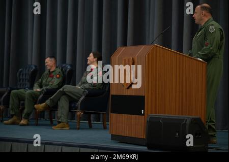Col. Matthew McDaniel, 2nd Operations Group commander, and Lt. Col ...
