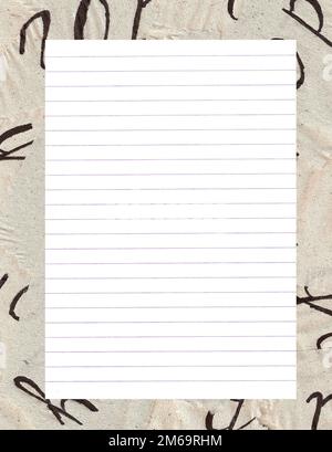 The empty old form to your records Stock Photo - Alamy