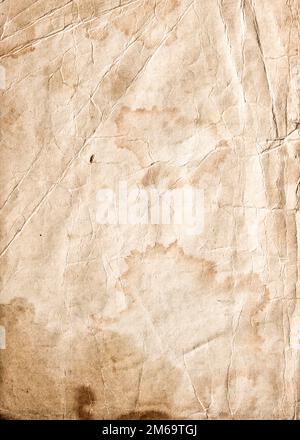 Old collapsing paper with cracks and scratches Stock Photo - Alamy