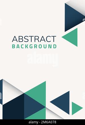 abstract geometric background, blue green pink yellow lilac triangles ...