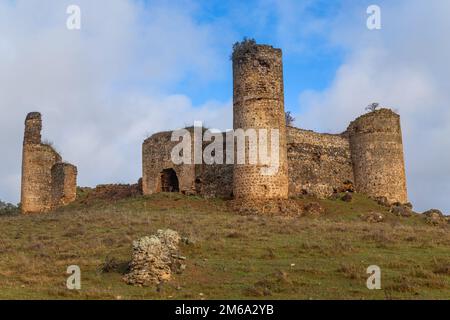 Castillo de las Torres castle Stock Photo - Alamy