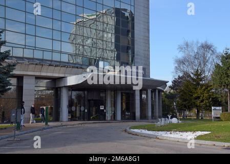 Pullman hotel and World Trade Centre, Bucharest, Romania Stock Photo ...