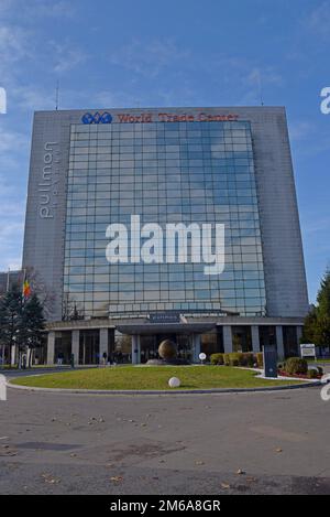 Pullman hotel and World Trade Centre, Bucharest, Romania Stock Photo ...