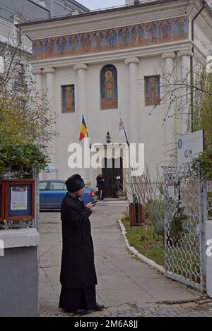 Christian Orthodox priest in Romania, approx. 2000 Stock Photo - Alamy