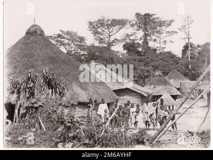 Village houses of Sierra Leone, Africa Stock Photo - Alamy