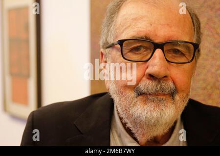 Portrait of filmmaker Cacá Diegues, elected as a member of the ...