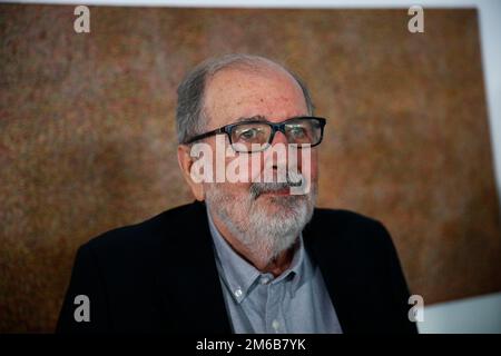 Portrait of filmmaker Cacá Diegues, elected as a member of the ...
