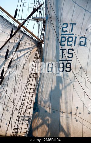 German schooner Grossherzogin Elisabeth, 2010 Stock Photo - Alamy