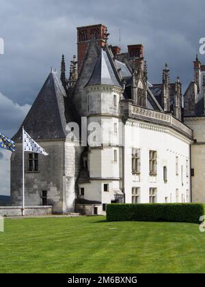 renaissance and gothic castle in amboise (france Stock Photo - Alamy