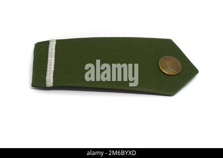 German police epaulets isolated Stock Photo - Alamy